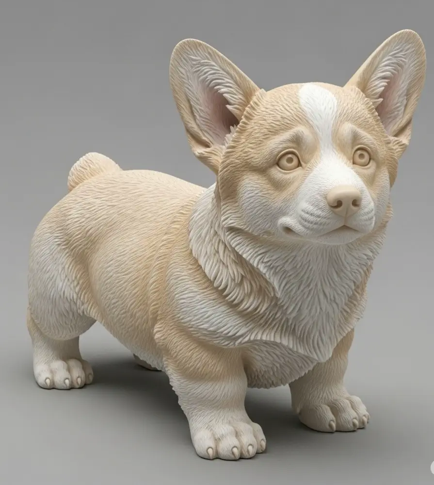 3D Printer Files | 3MF File | Corgi / coleção filhotes | Creality Cloud