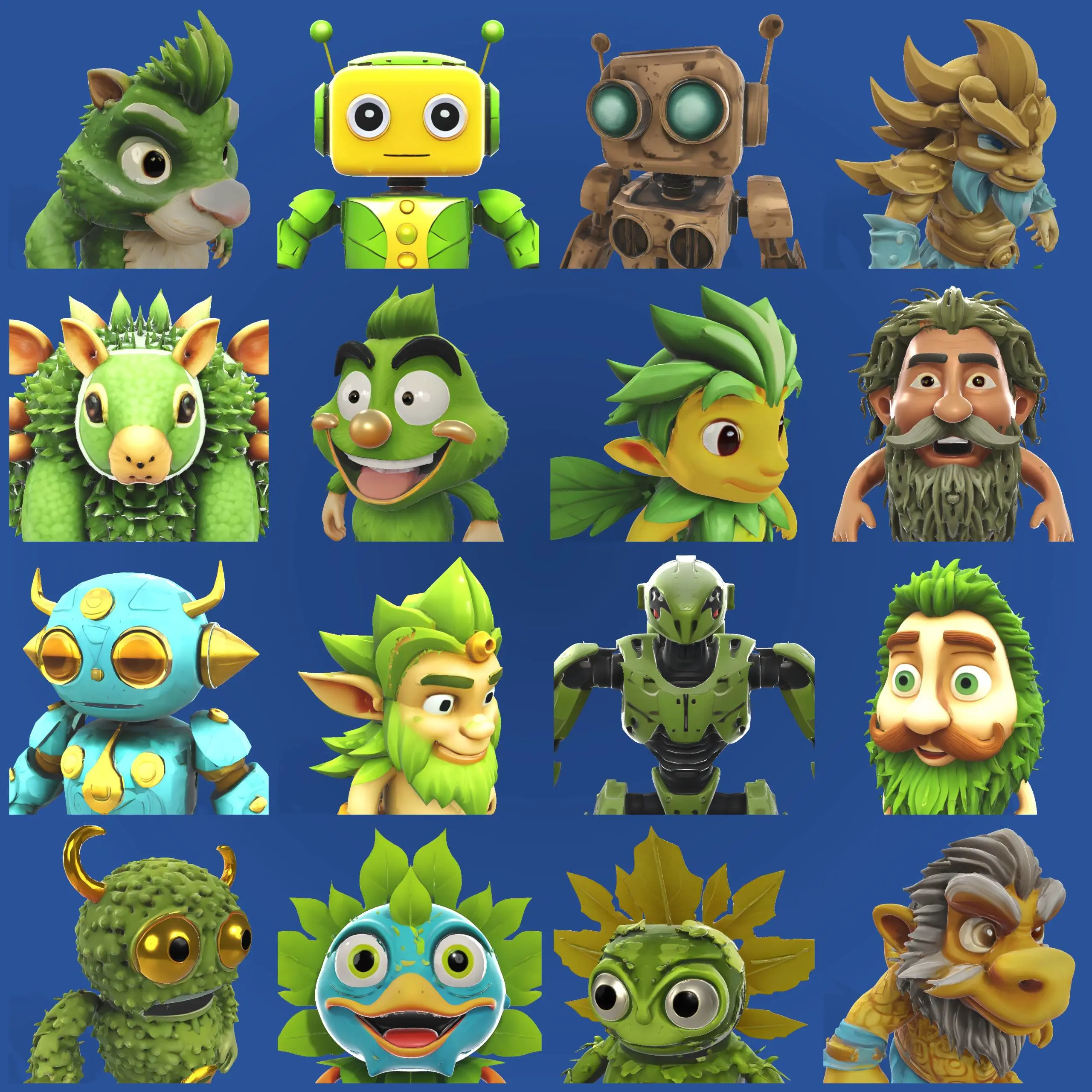 Characters & Creatures STL Download - Enchanted Worlds Collection ...