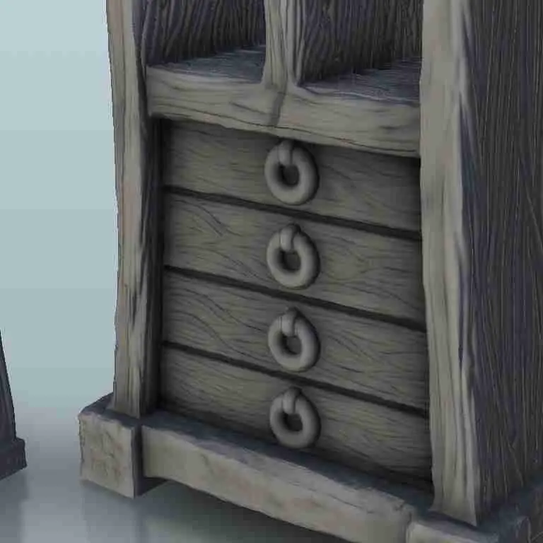 Other STL Download - Medieval kitchen interior set - miniatures ...