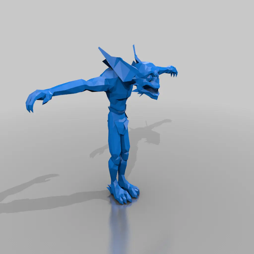 Free Characters & Creatures STL Download - goblin pleb - t-modelby SMT_M 🦊