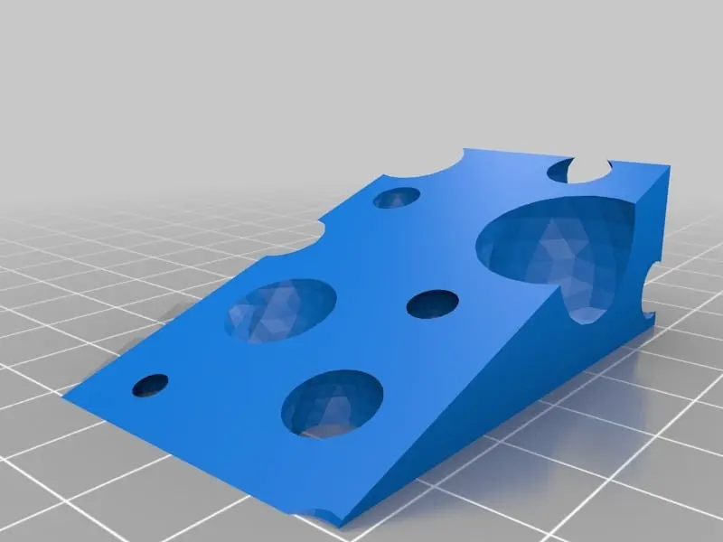 3D Printer Files | 3MF File | Door Wedge of Cheese | Creality Cloud