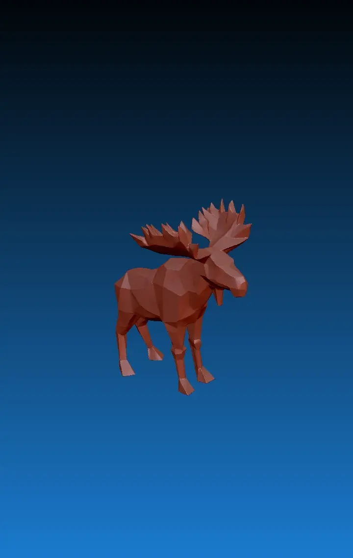 3D Printer Files | 3MF File | Geometric Moose | Creality Cloud