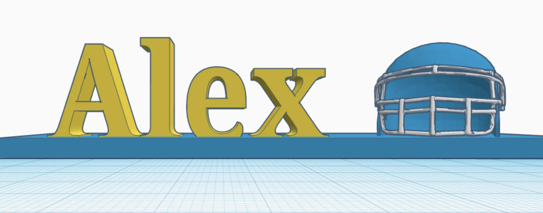 Badges & Coins STL Download - Alex nombre letreroby user3054349111