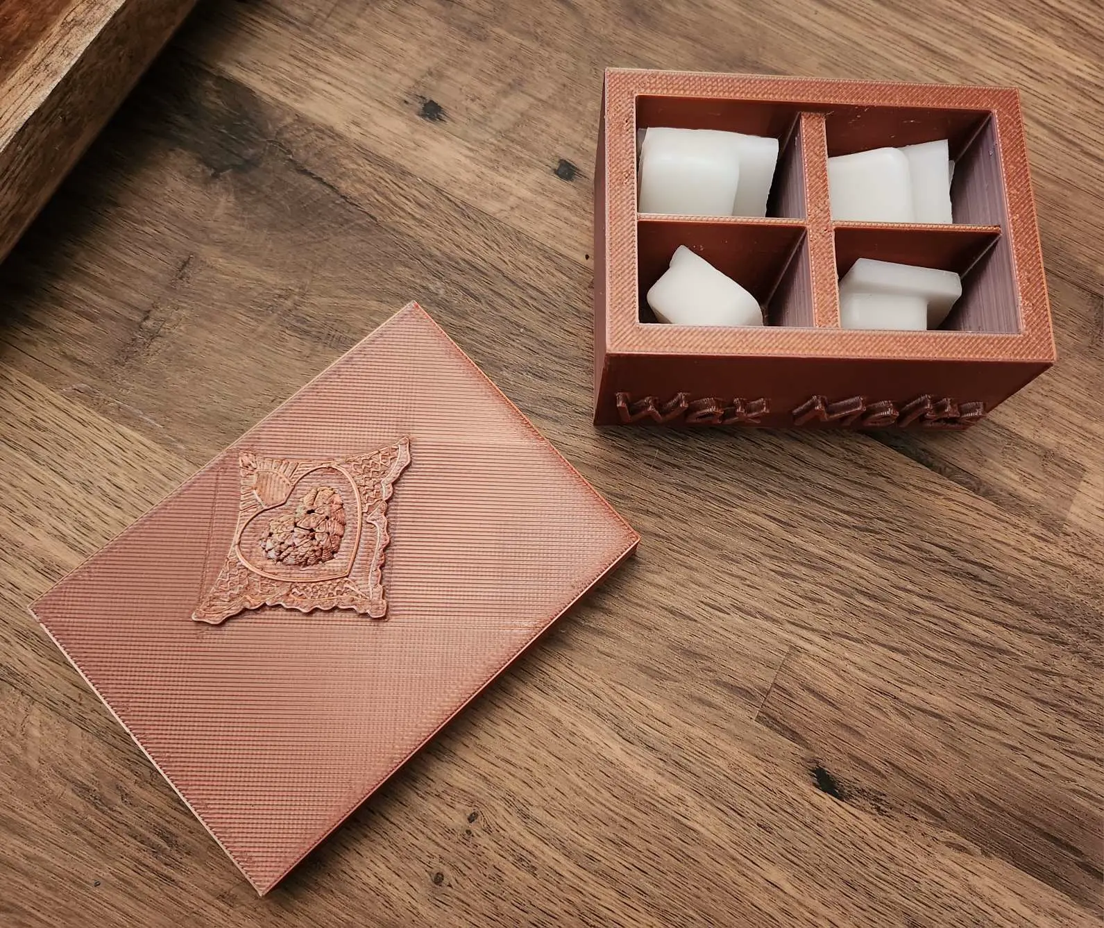 Hobbies & DIY STL Download - wax melt storage box containerby ...