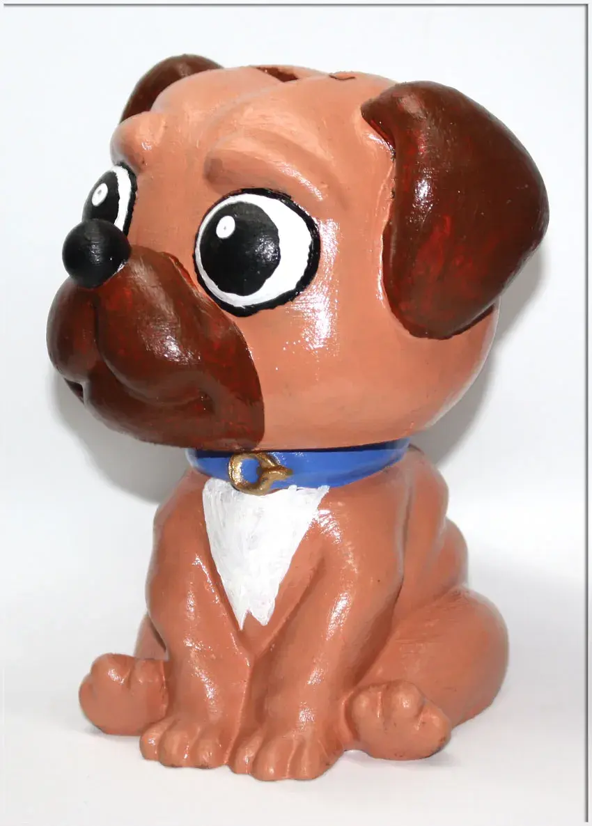 Home Decorations & Ornaments STL Download - Puppy Coin Bankby Kalbo