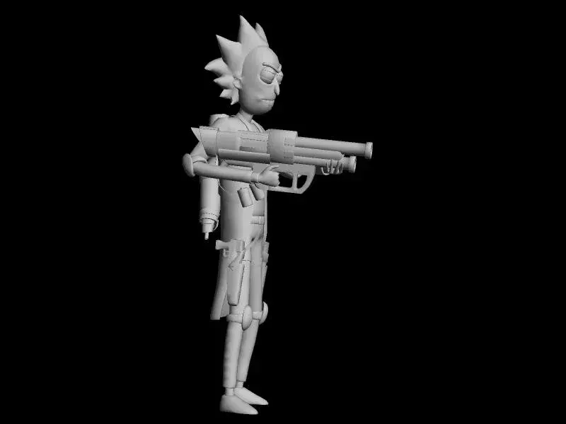 3D Printer Files | 3MF File | Rick and morty - serie | Creality Cloud