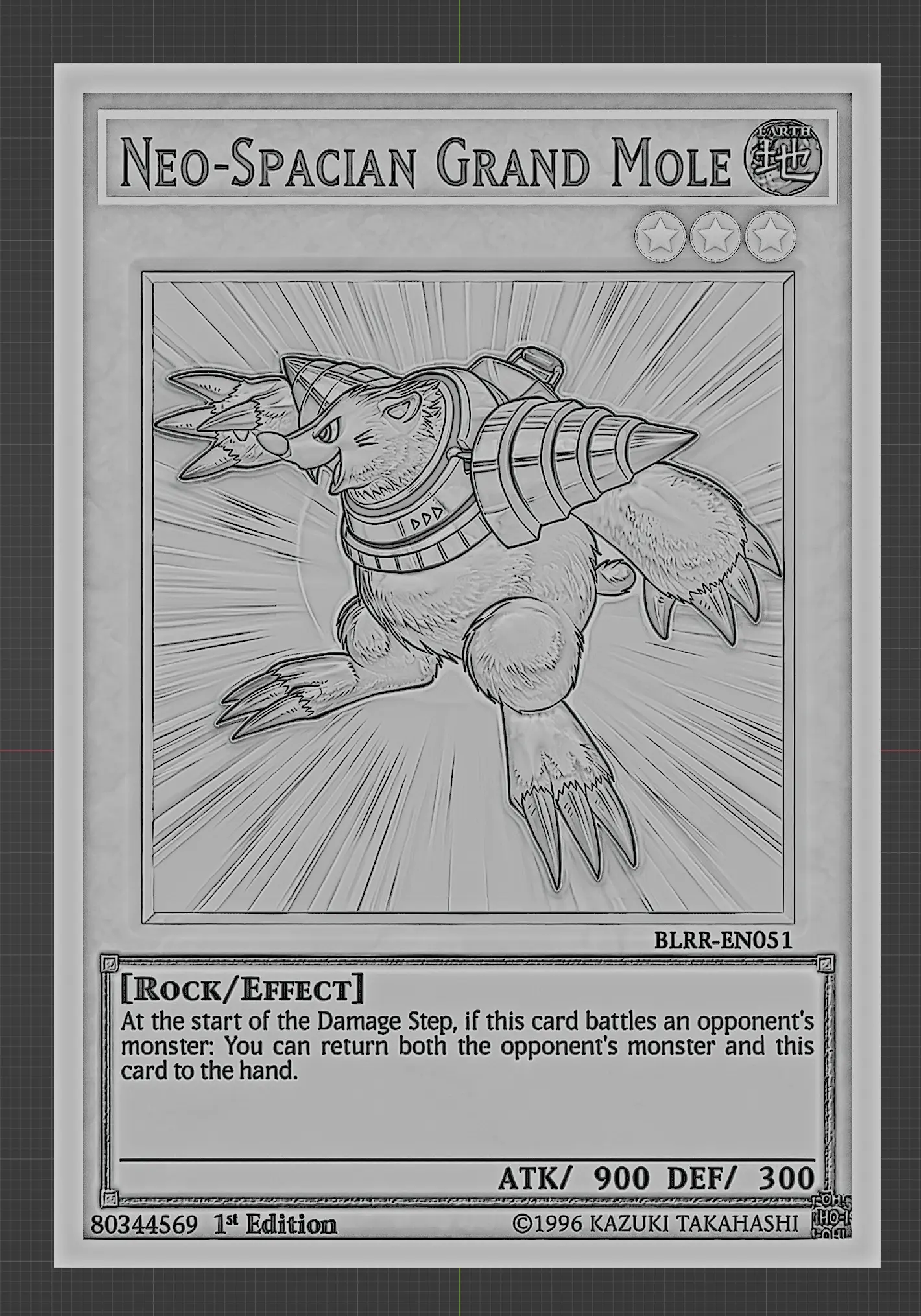 neo-spacian grand mole - yugioh | 3D models download | Creality Cloud