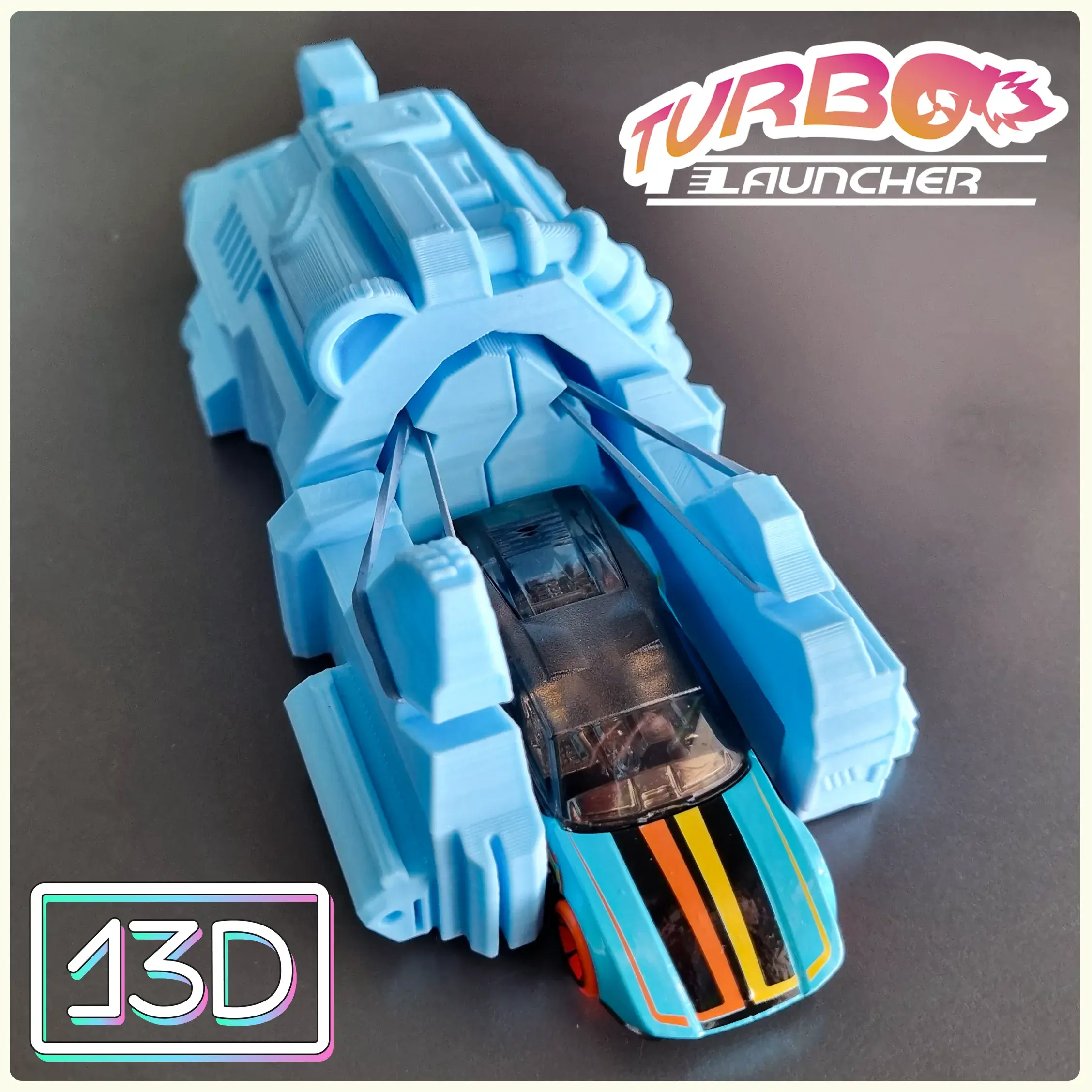 Board Games & Card Games STL Download - Turbo Launcher // Lanzador de ...