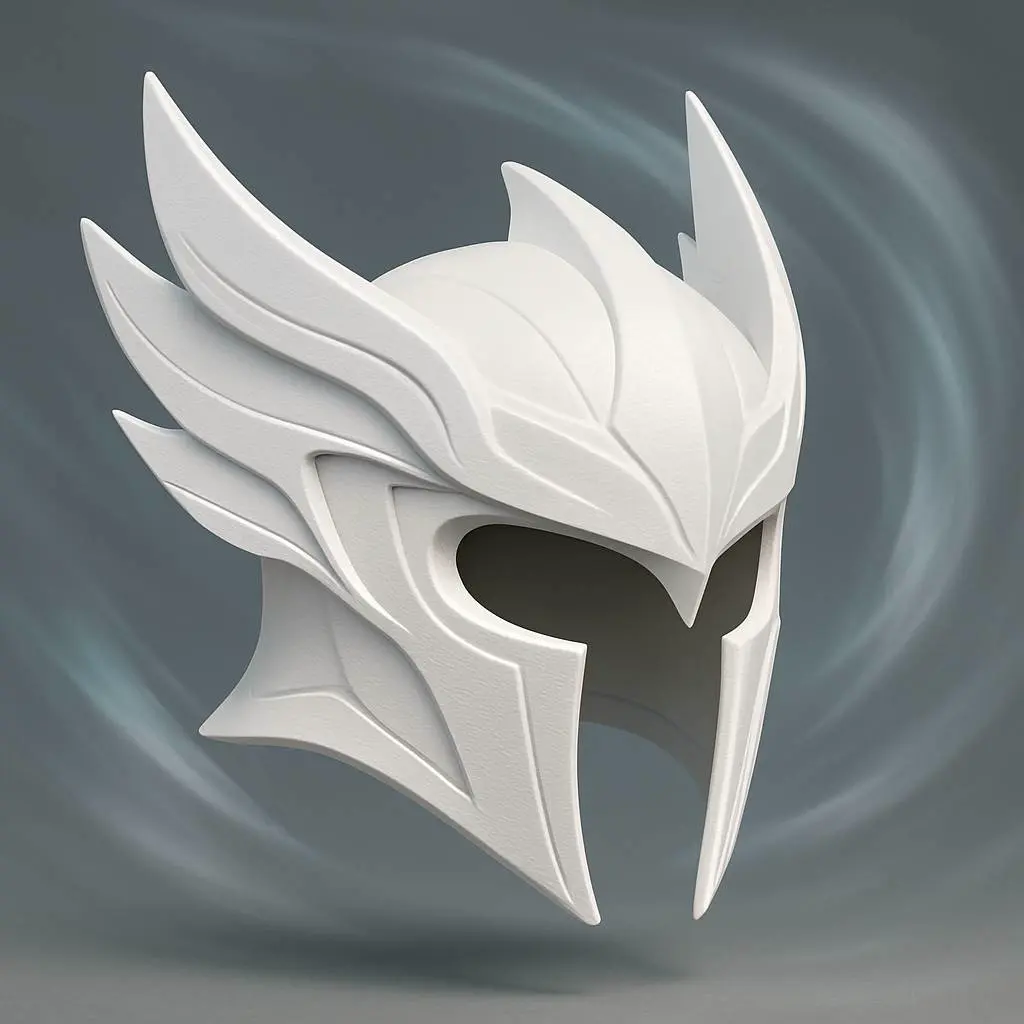 Free Cosplay STL Download - Wind Sentinel Helmby Meta Mystery
