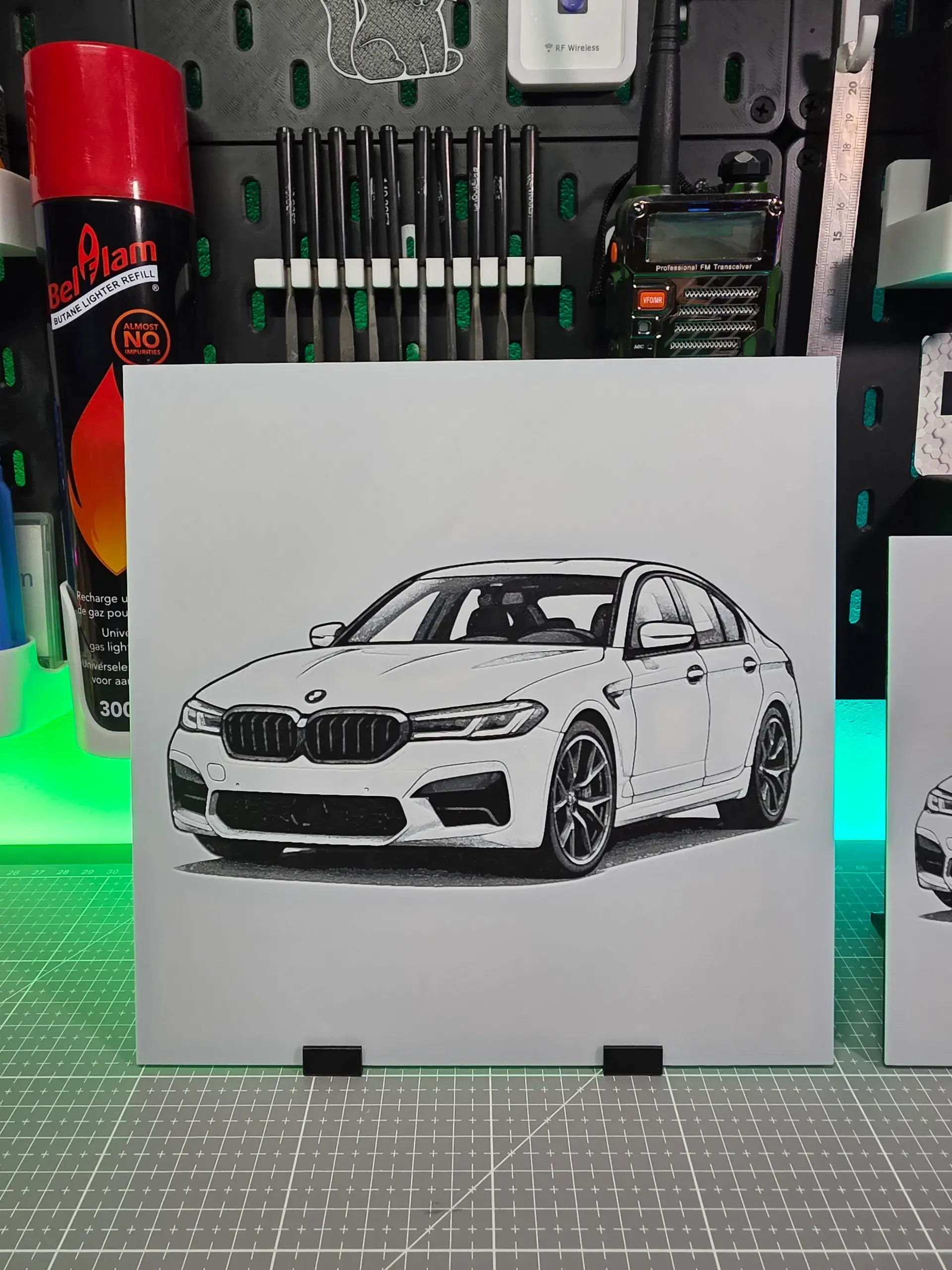 3D Printer Files | 3MF File | BMW M5 F90 Facelift – Hueforge – 3 Colors ...