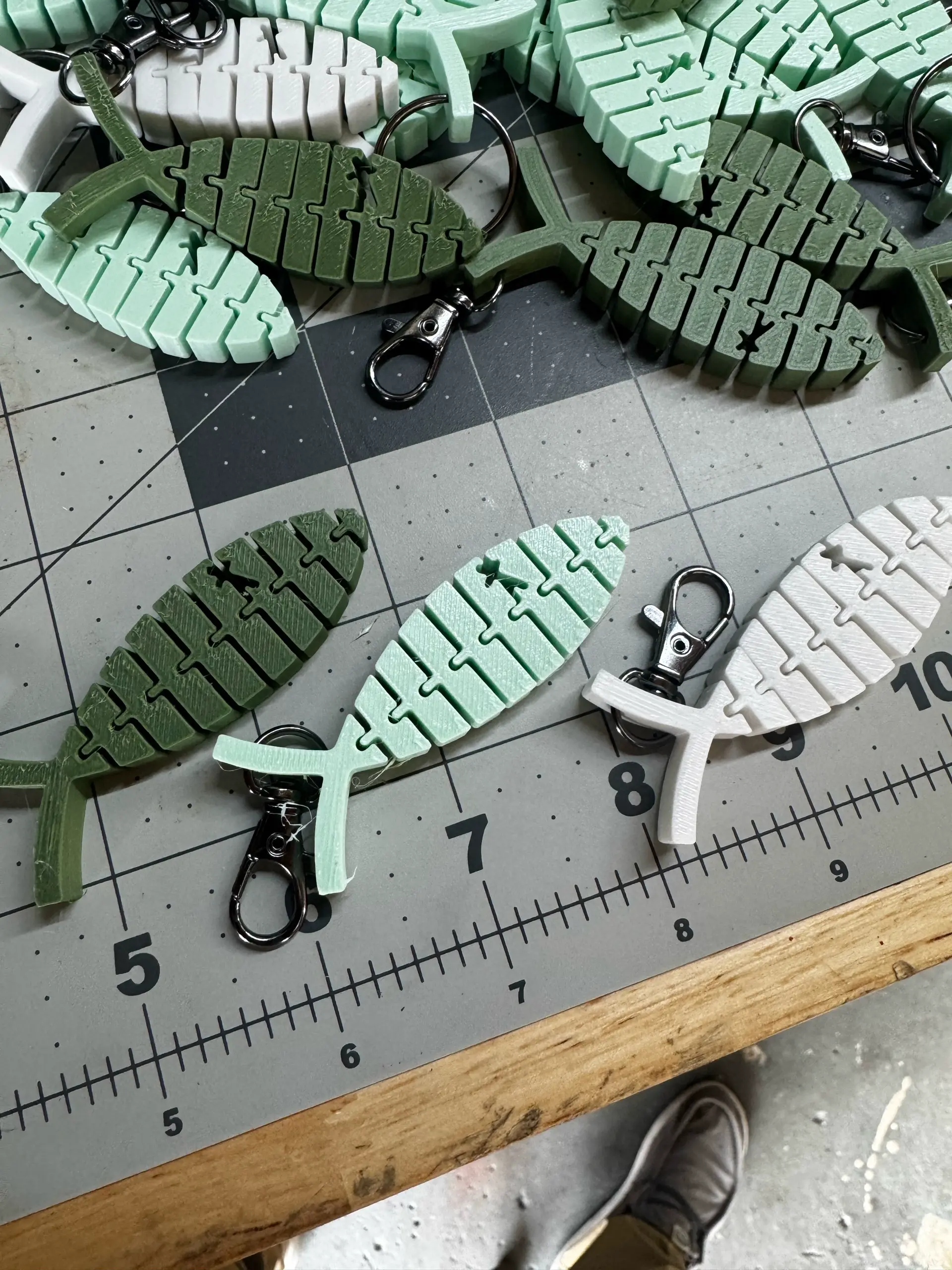 3D Printer Files | 3MF File | Fidget Fish Key Chain | Creality Cloud