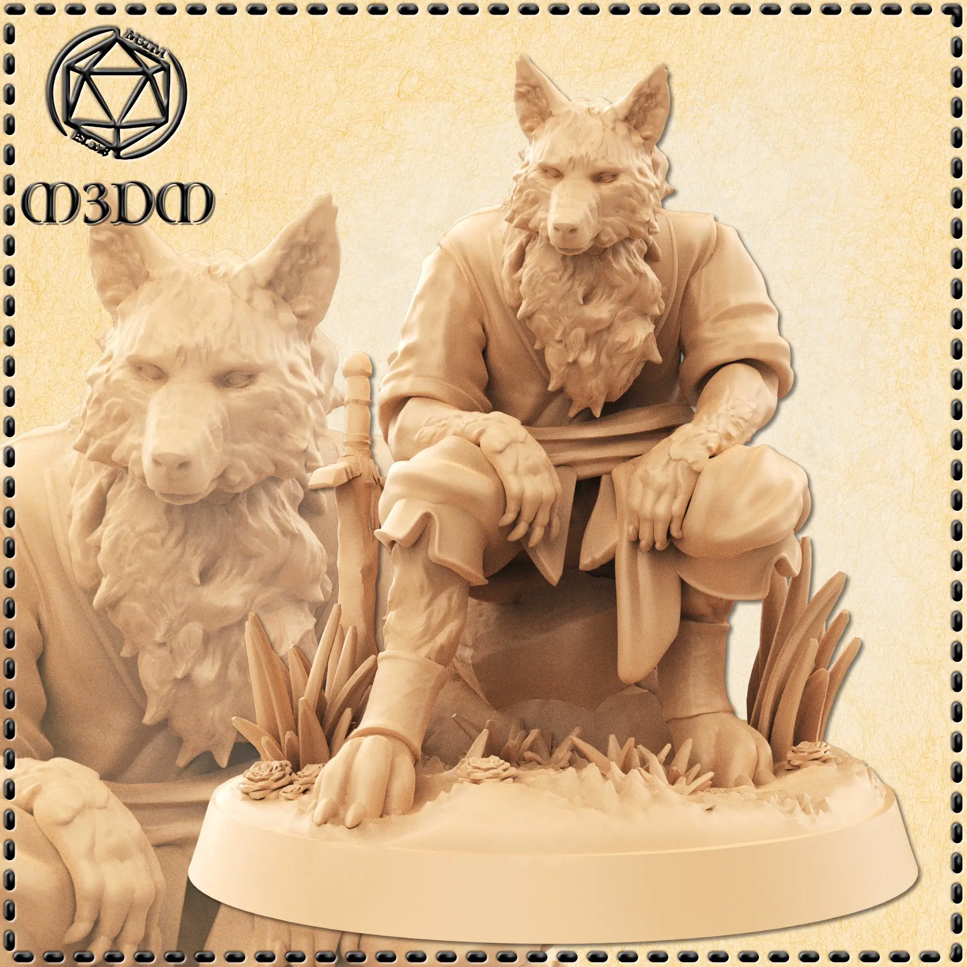 Other STL Download - Wolffolk Ranger (Casual)by M3DM