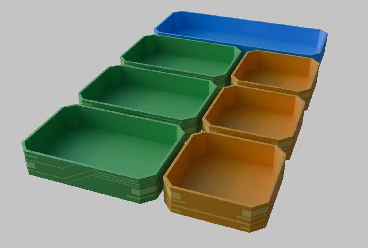 Stacking Trays Bowls storage | 3D models download | Creality Cloud