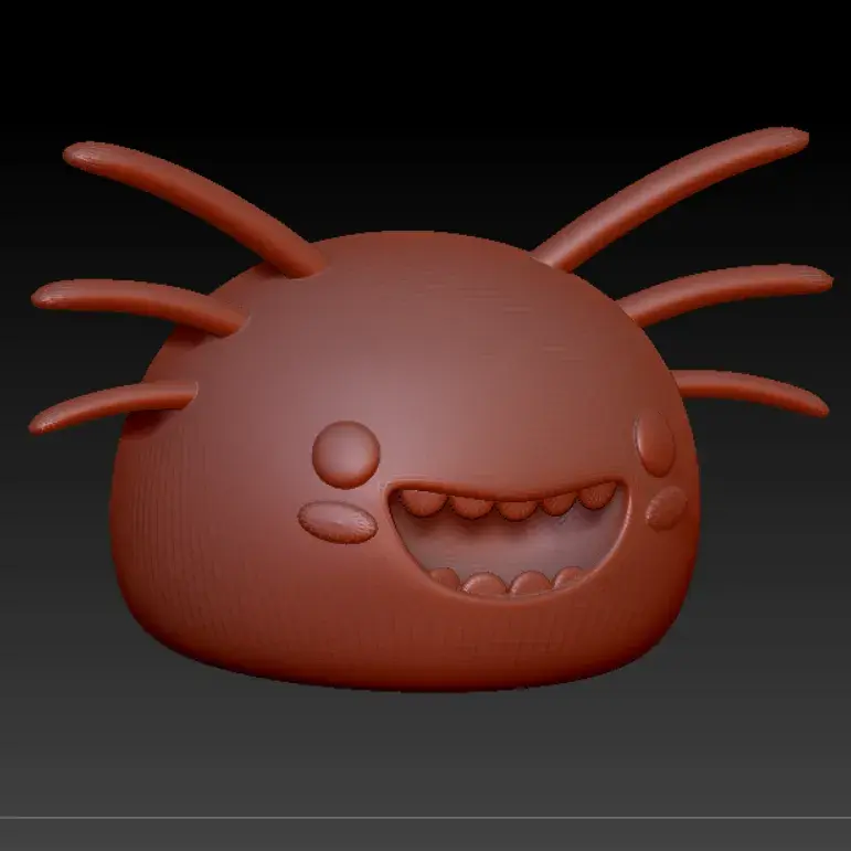 3D Printer Files | 3MF File | Blob Monster 06 | Creality Cloud