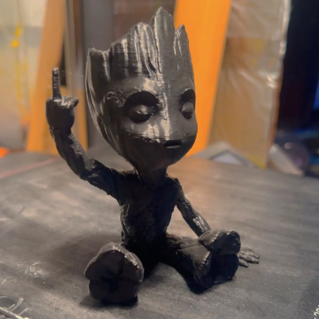 Free Other STL Download - Groot Sticks The Fingerby Glo4Gold