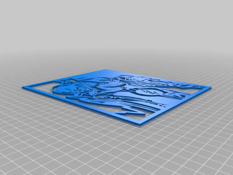 Free Digital Art STL Download - DC CW Heroes stencilby SMT_M 🦊