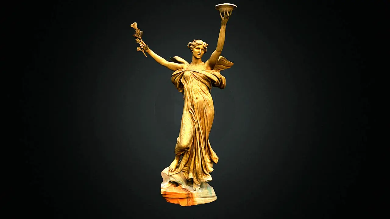 Sculptures & Artworks STL Download - The Spirit of Life sculpture in ...