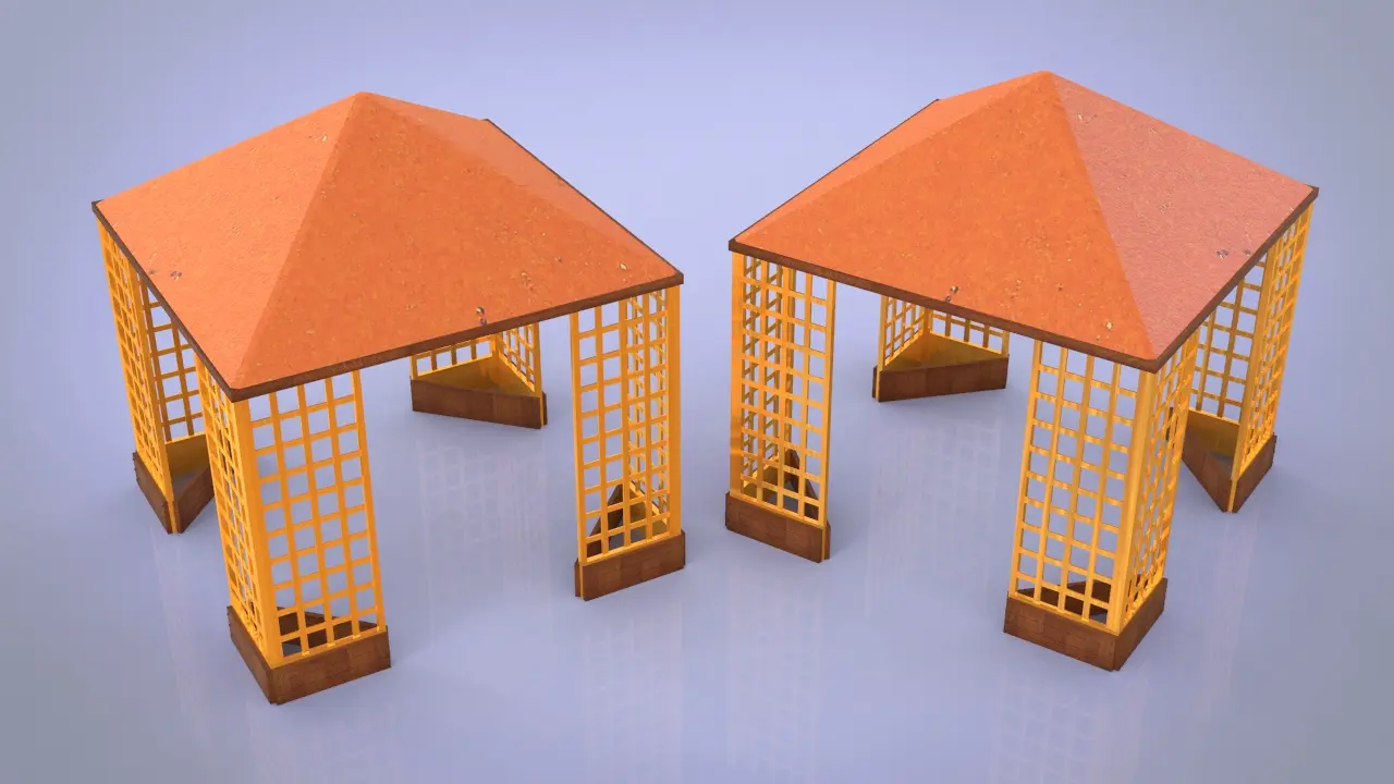 Gazebo | 3D models download | Creality Cloud