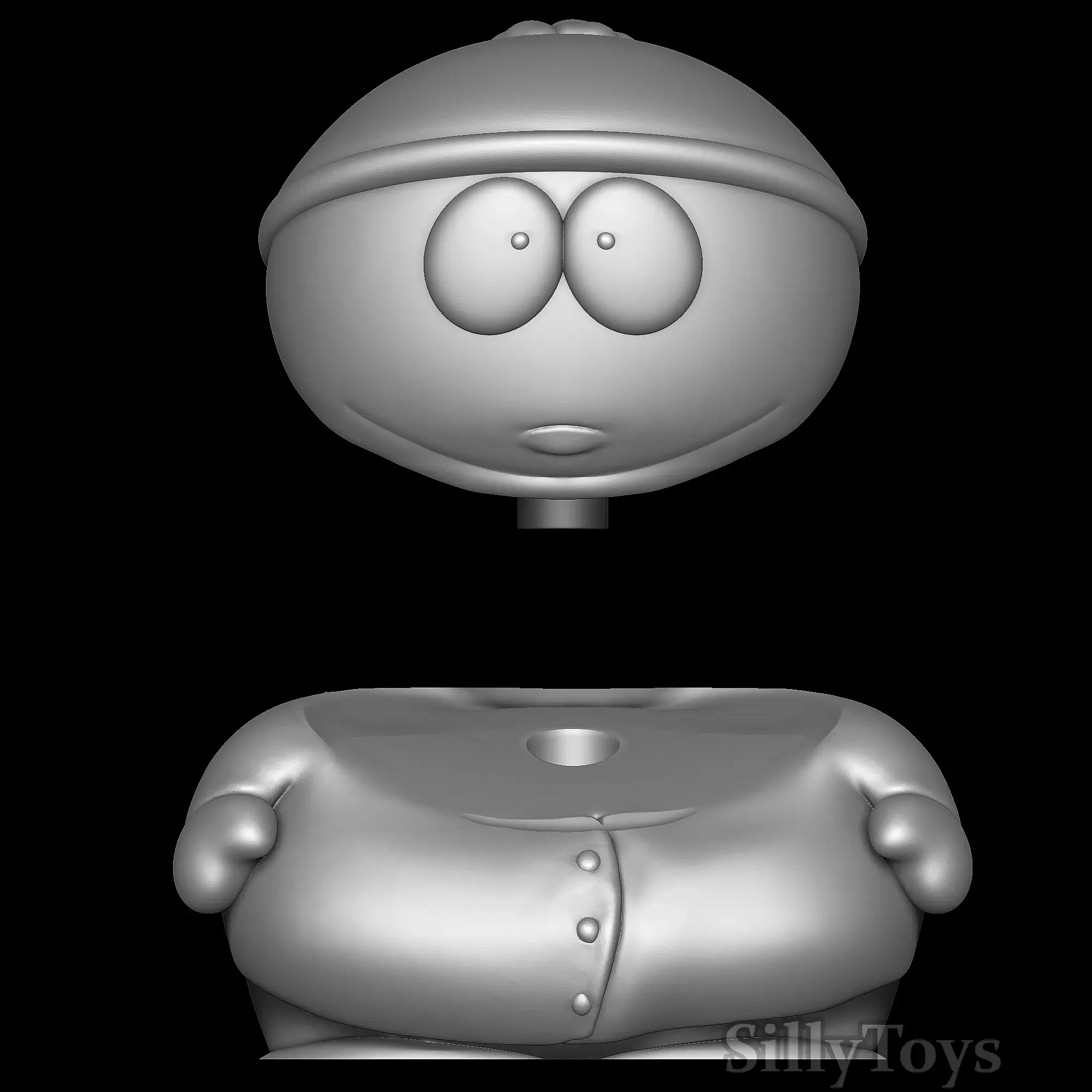 Digital Art STL Download - Eric Cartman - South Parkby SillyToys