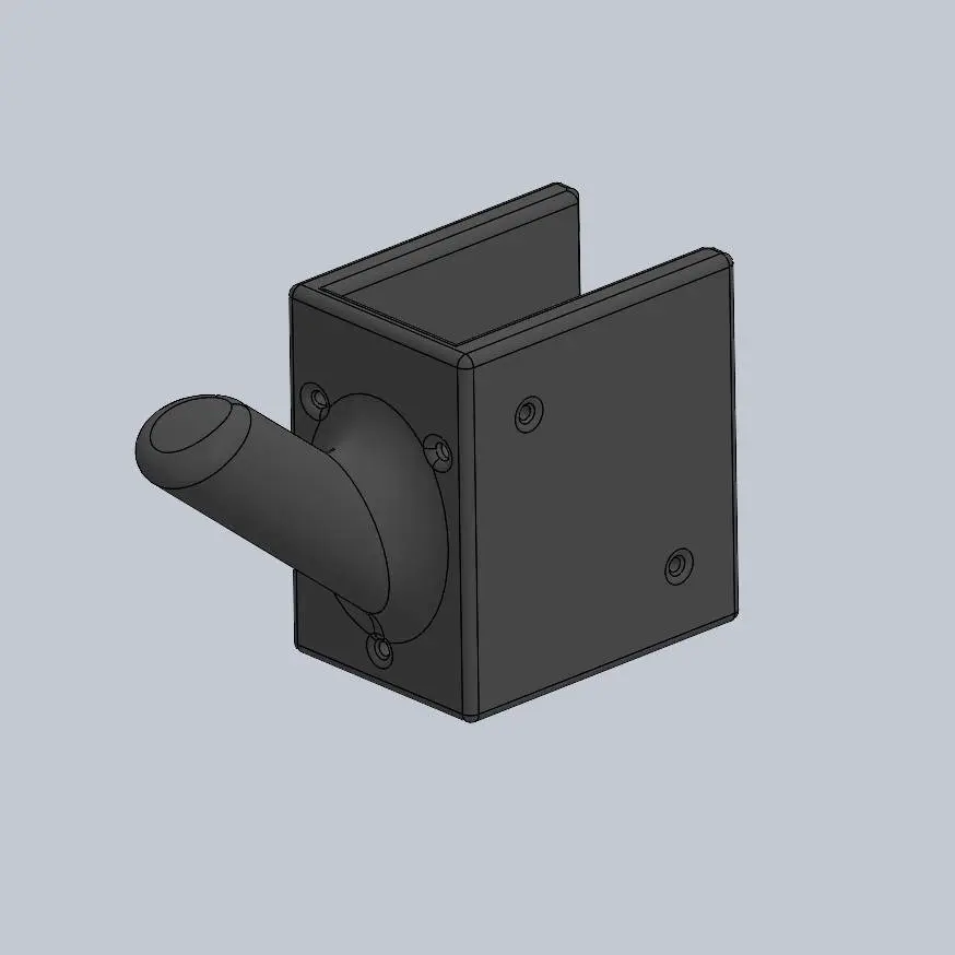 Tools & Spare Parts STL загрузка - 2x4 Stud Mount Hanger - 3DP OUTDOORS