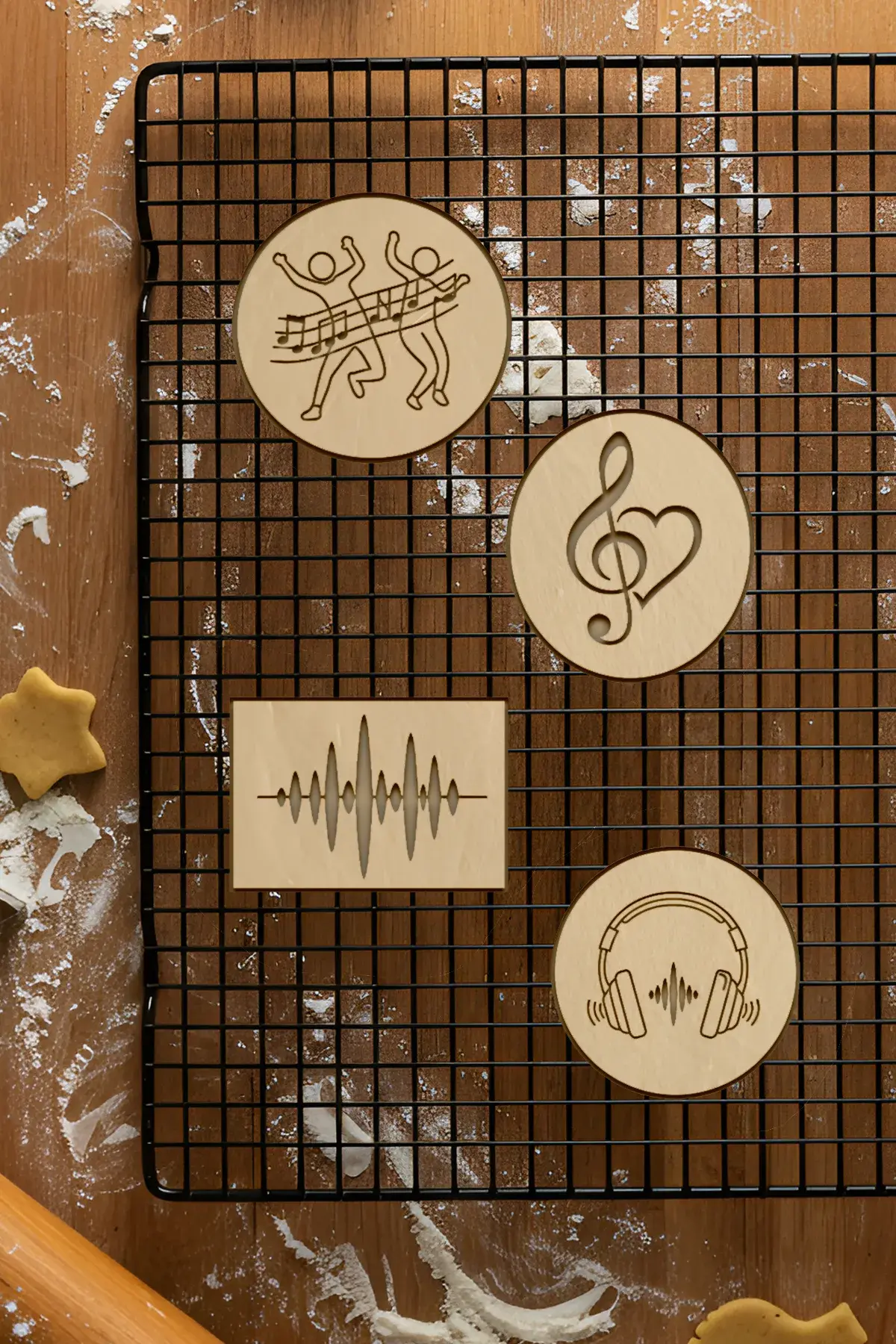 Other STL Download - Musical Cookie Cutter, Biscuit Cutterby OALPO