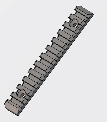 Tools & Spare Parts STL Download - Mlok Picatinny Railby Starr_Designs
