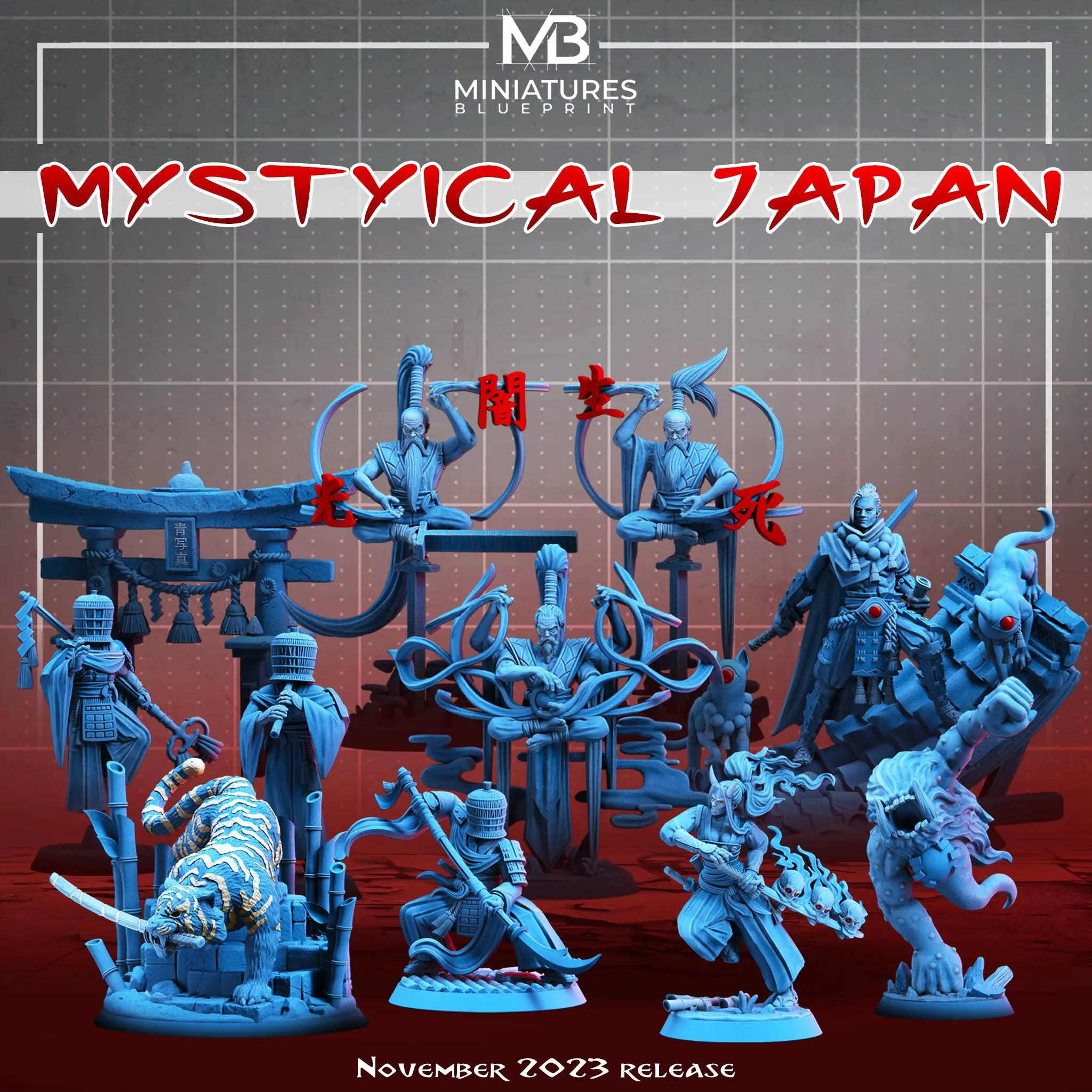 Mystical Japan - November 2023 Release | 3D models download | Creality ...