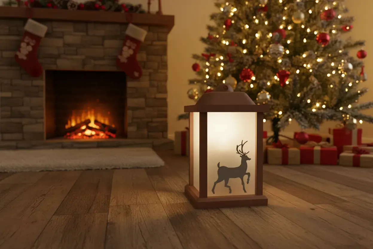 Free Home Decorations & Ornaments STL Download - Christmas lantern ...