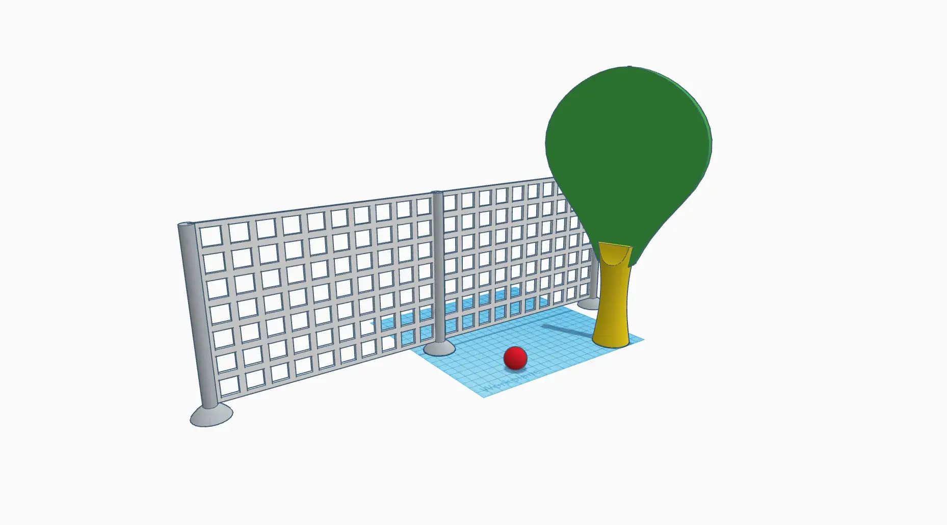 無料 Board Games & Card Games STL ダウンロード - Mini Ping Pong - FinnKje