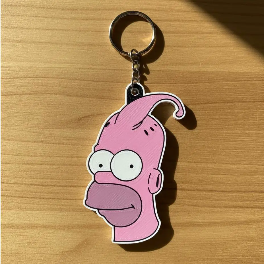 3D Printer Files | 3MF File | Keychain - Homer X Majin Boo | Creality Cloud