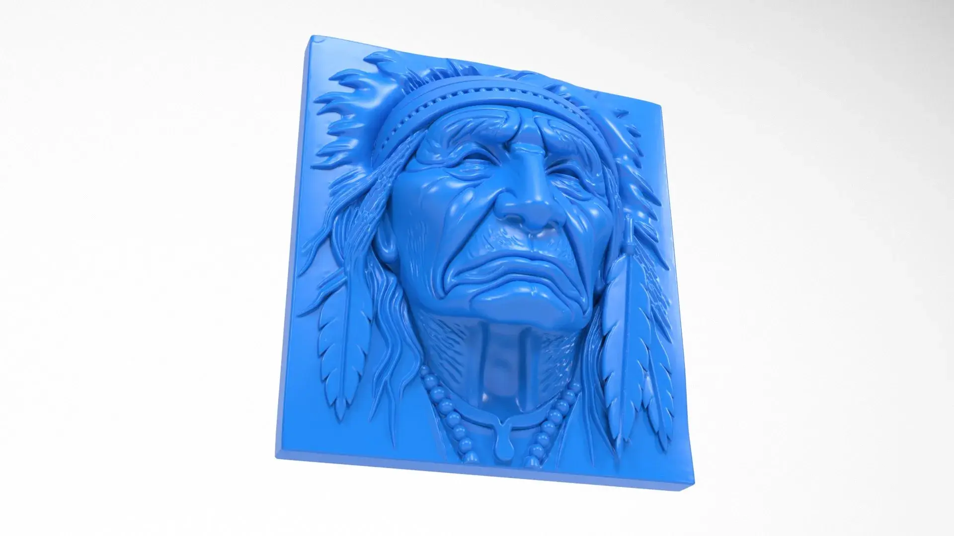 Home Decorations & Ornaments STL Download - Native Indian reliefby 3D ...