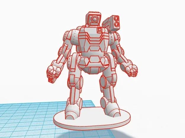 3D Printer Files | 3MF File | Eradicator Heavy Combat Robot | Creality ...