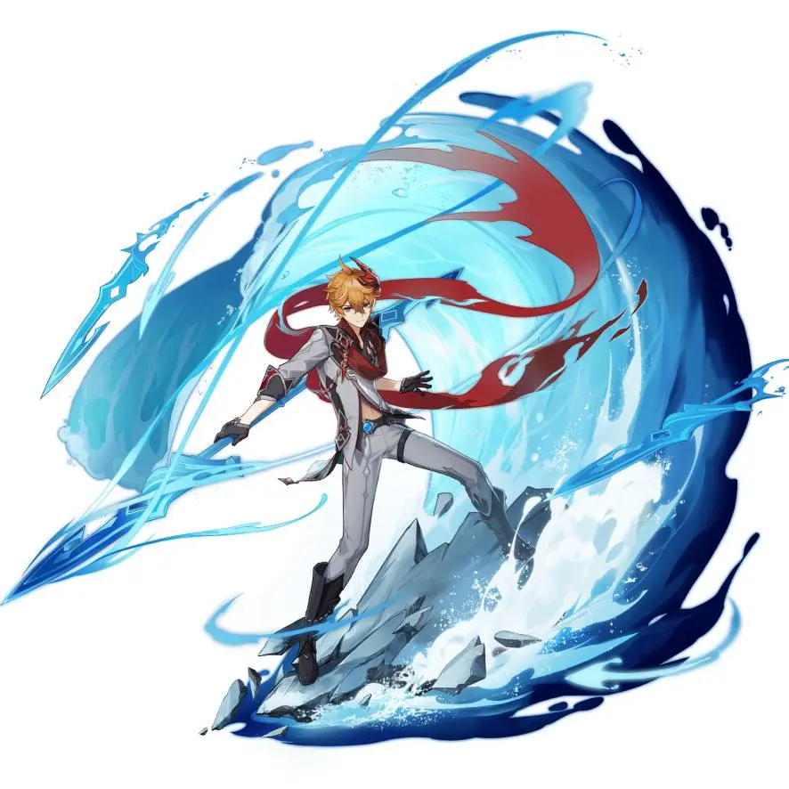 Cosplay STL загрузка - Childe Water / Hydro weapons ( Pack ) - Genshin ...