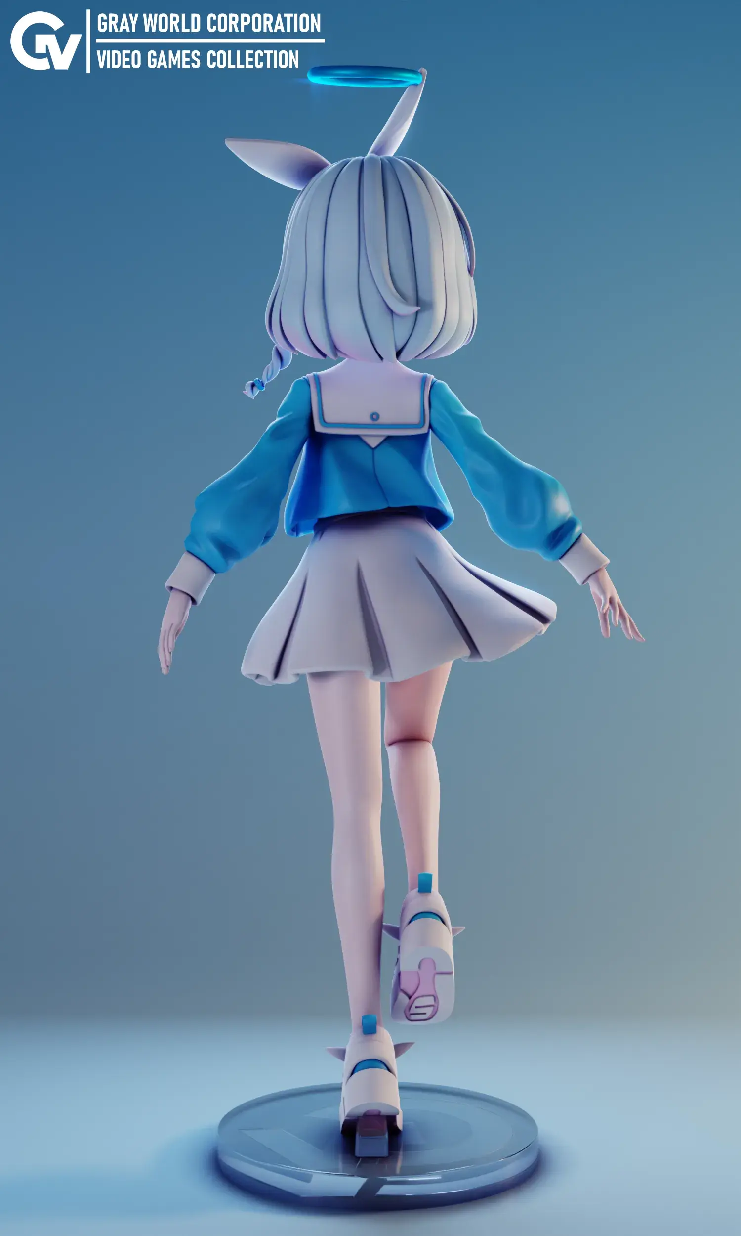 Characters & Creatures STL Download - Arona | Blue Archiveby Gray World ...