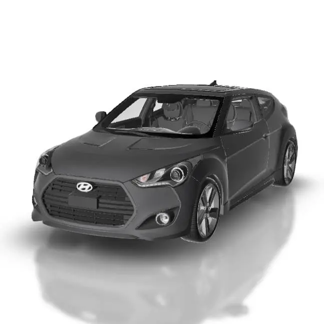 Vehicles & Machinery STL Download - Hyundai Veloster Turbo R 2014by ...
