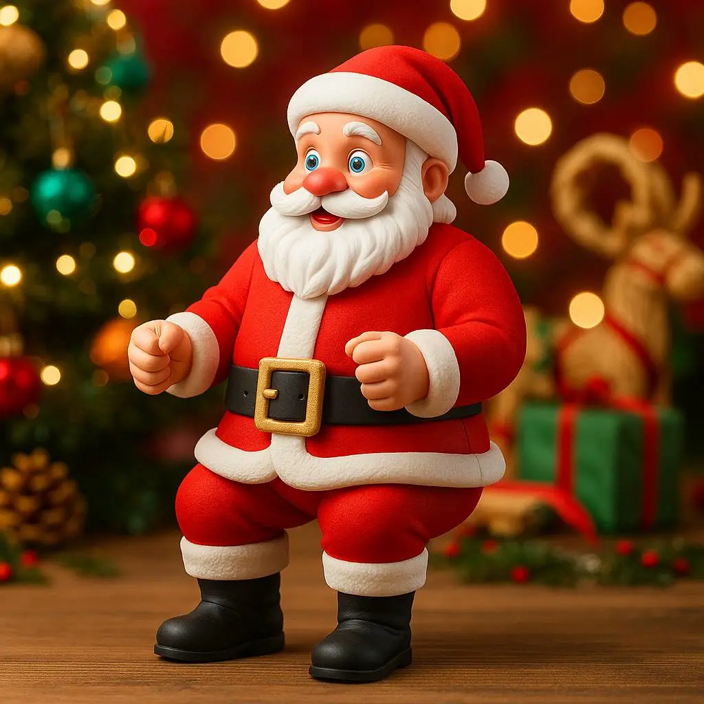 3D Printer Files | 3MF File | Santa Claus Figurine | Creality Cloud