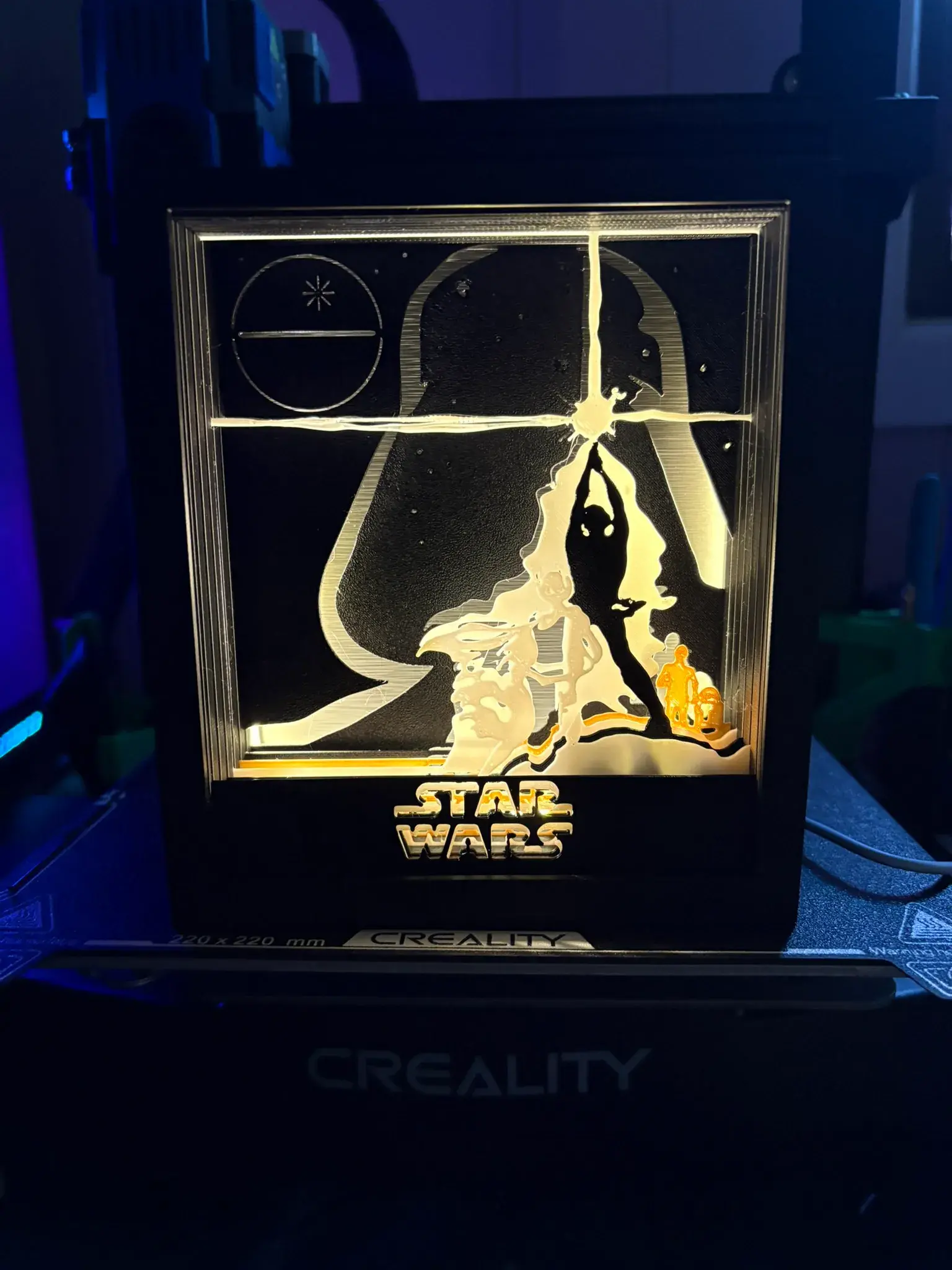 3D Printer Files | 3MF File | Star Wars A New Hope Lightbox | Creality ...