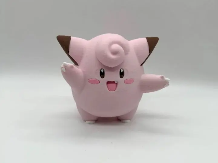 Other STL Download - Clefairy Pokemonby Gilles3D