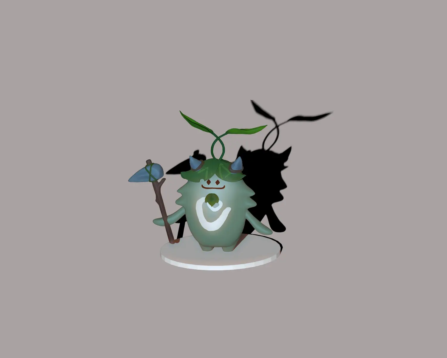 Harakami Ranallo (versión de base redonda) | 3D models download ...