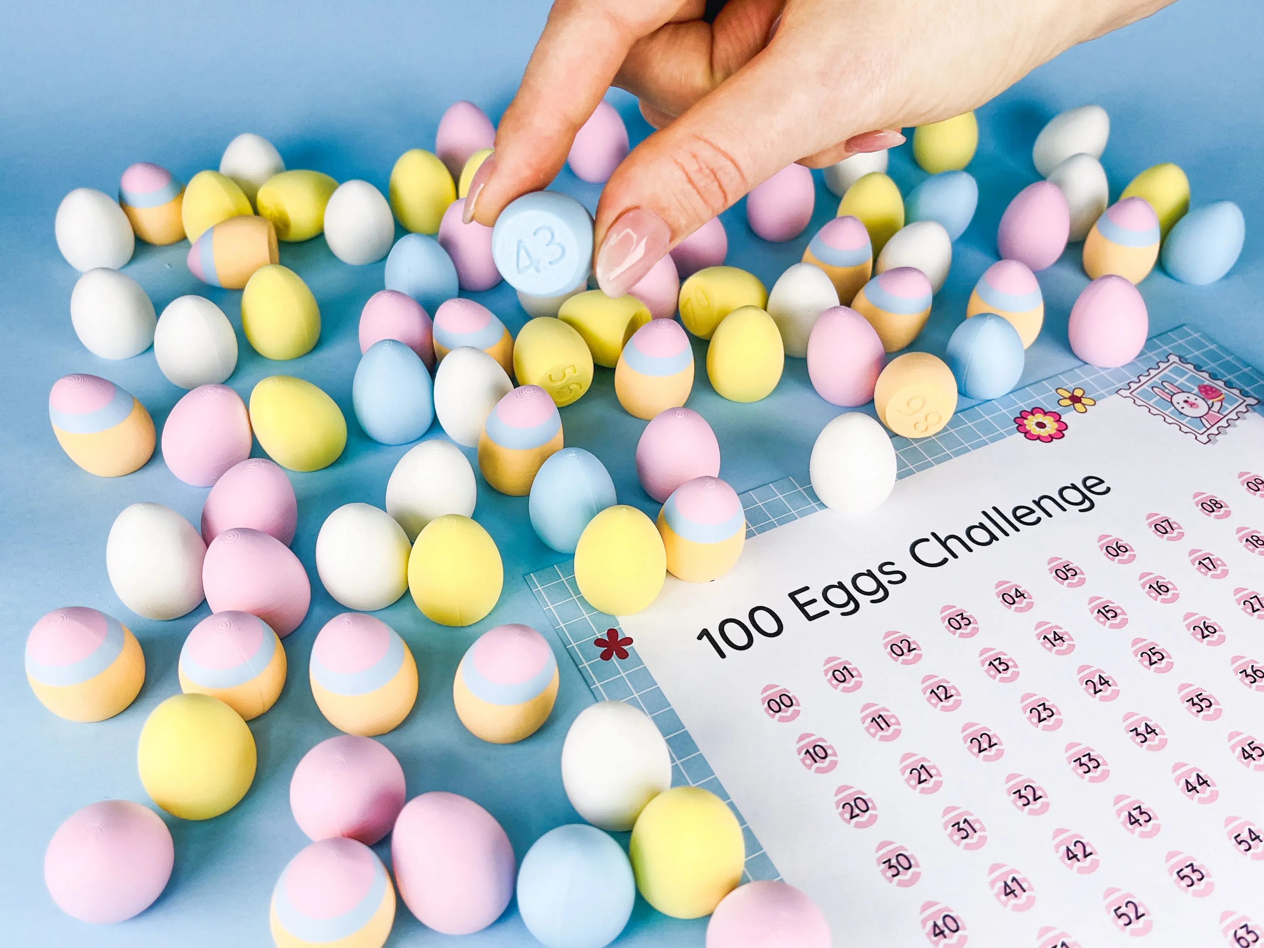 3D Printer Files | 3MF File | The 100 Hidden Eggs Challenge Easter Game ...