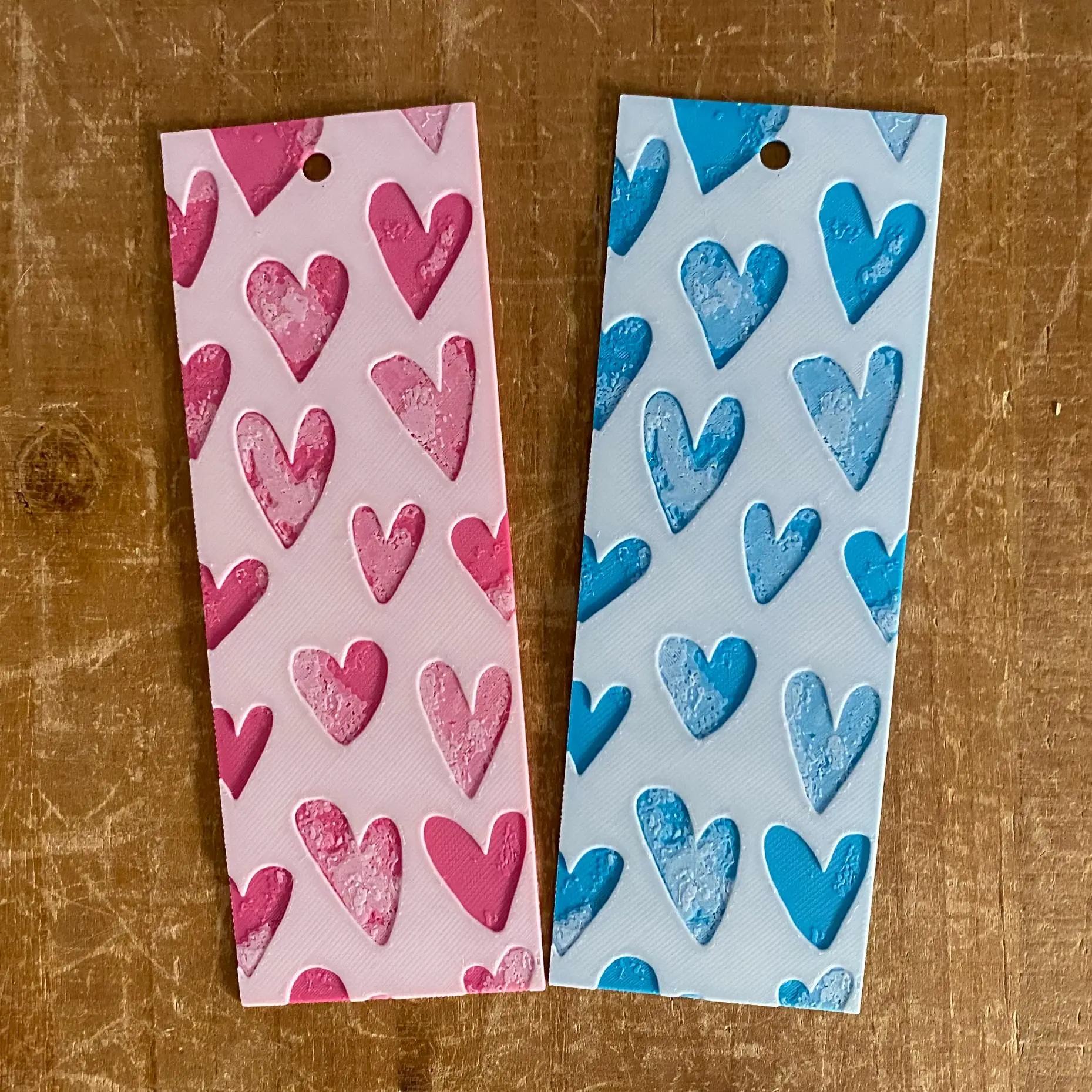 3D Printer Files | 3MF File | Hearts Bookmark | Creality Cloud