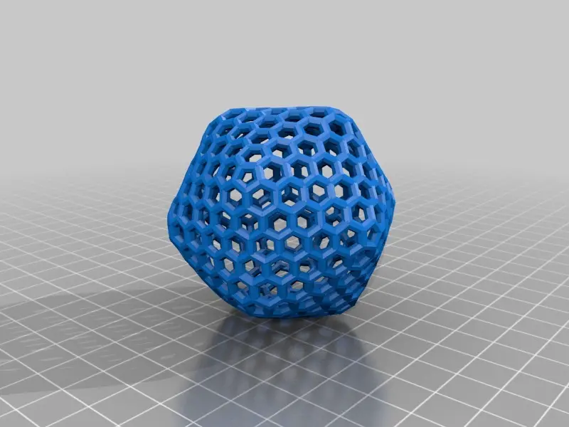 Free 3D Printer Parts STL Download - Large Buckyball by SMT_M 🦊