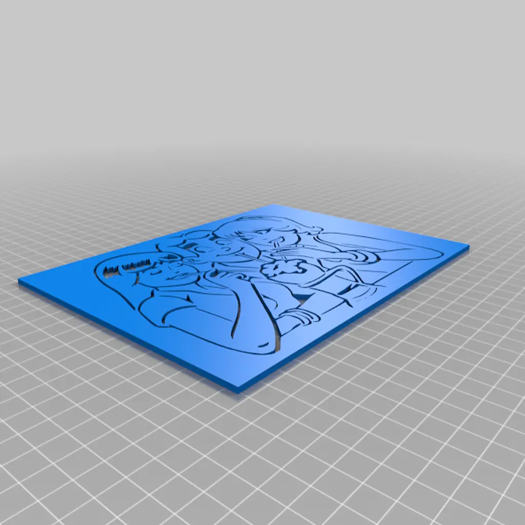 Free Digital Art STL Download - Archy stencilby SMT_M 🦊