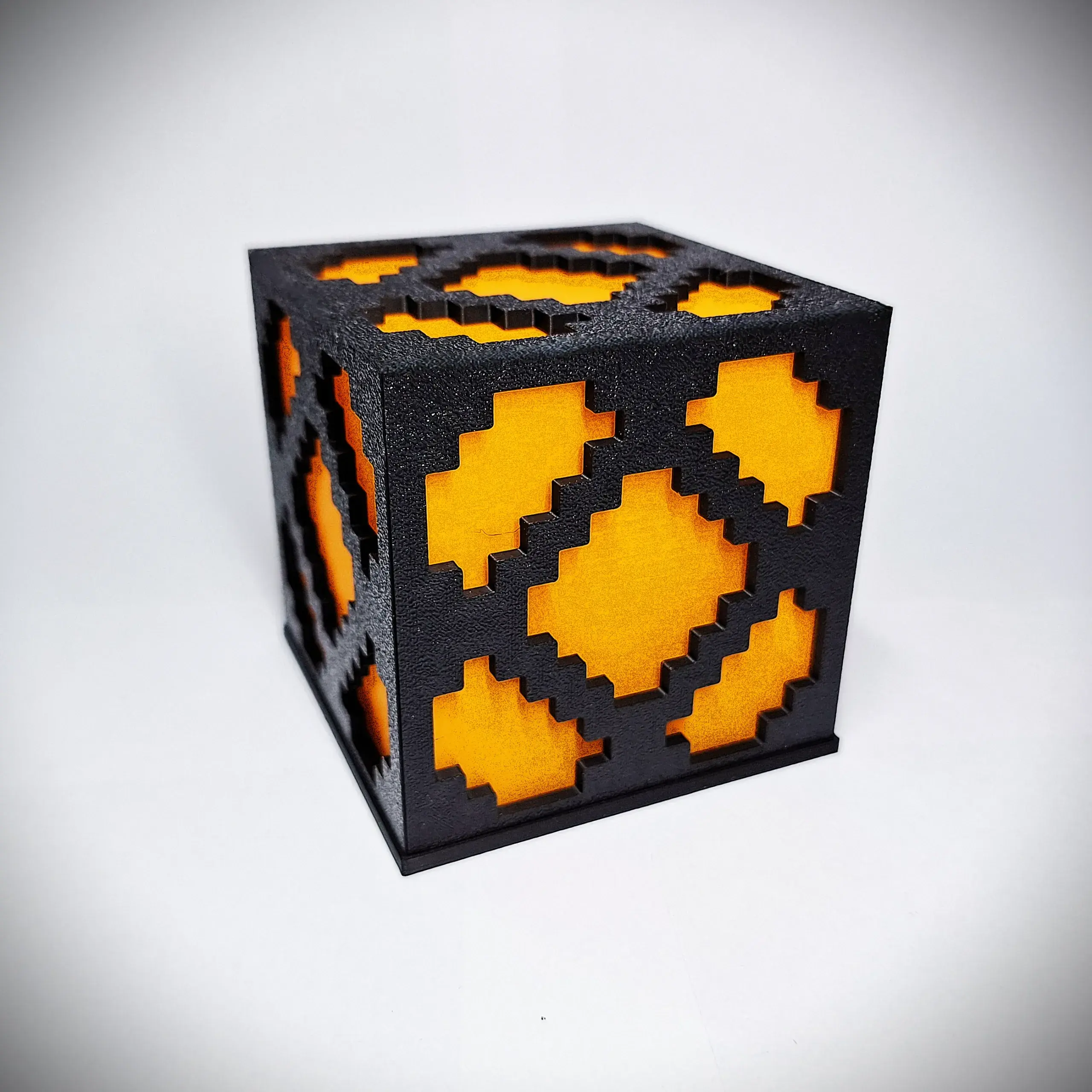 3D Printer Files | 3MF File | Minecraft Redstone Lamp - Bambu Tealight ...