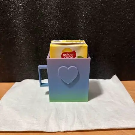 3D Printer Files | 3MF File | Fruit Juice Box Drink Holder | Creality Cloud