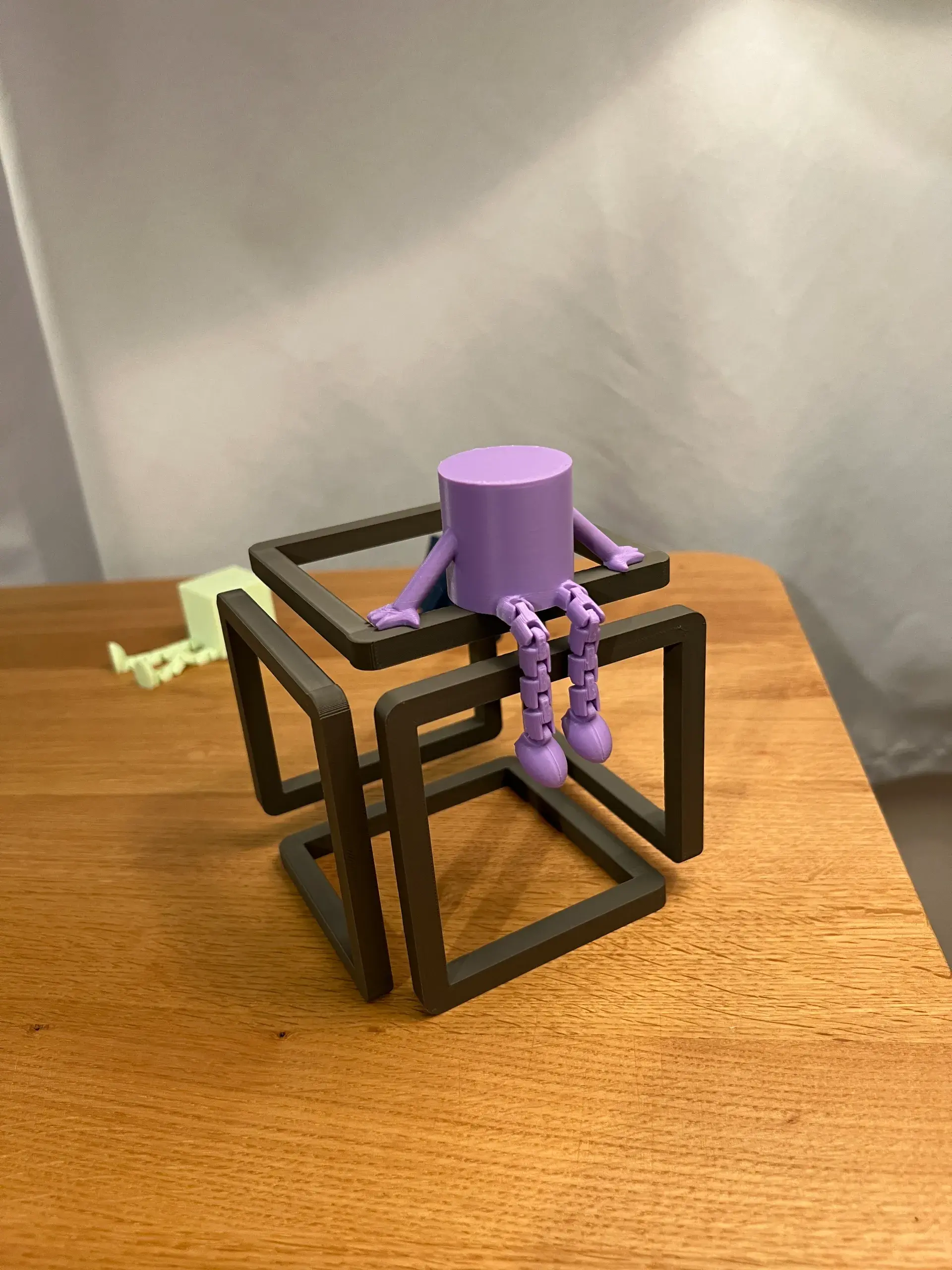 3D Printer Files | 3MF File | Articulated Cylinder Buddy | Creality Cloud