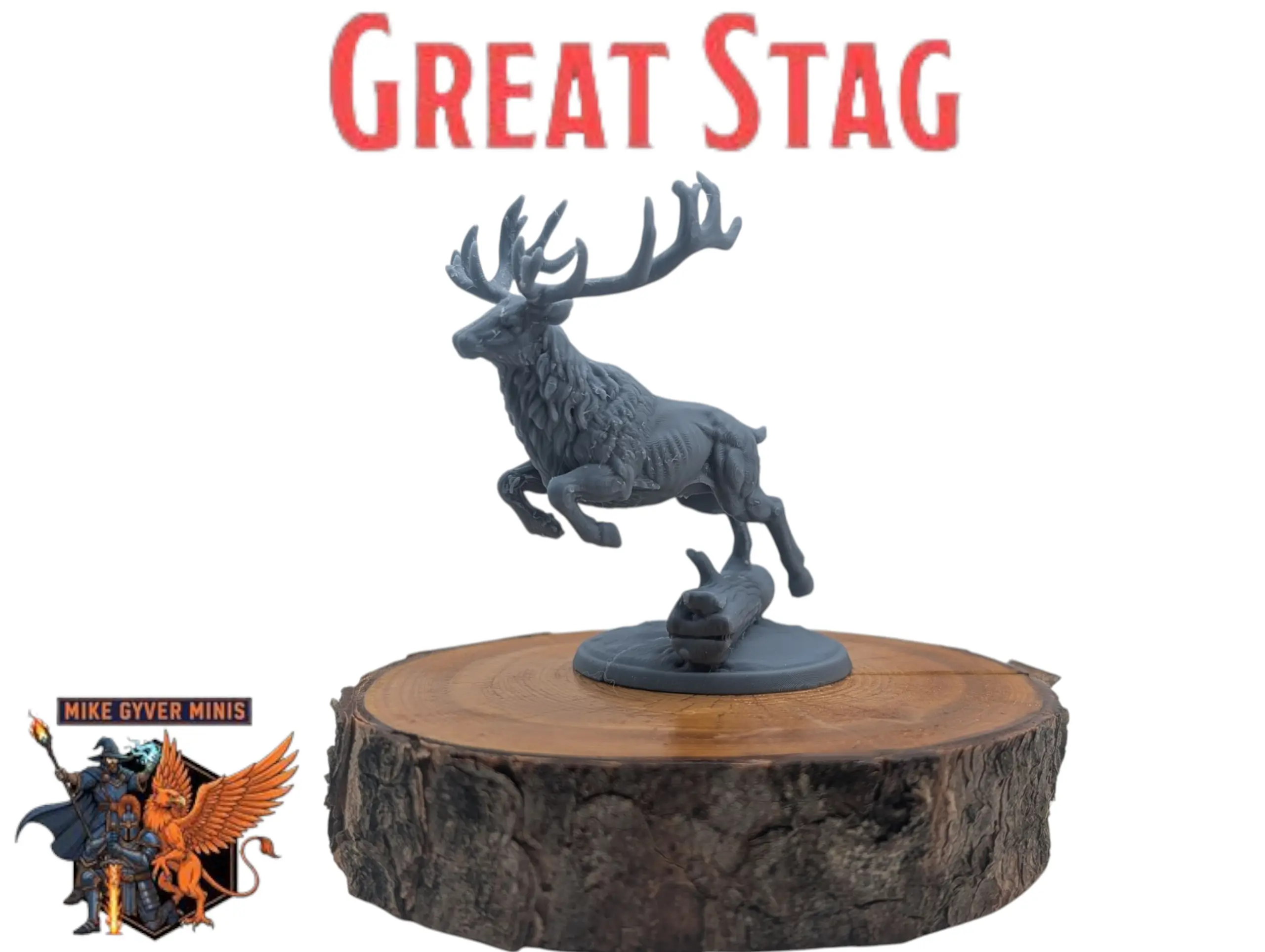 3D Printer Files | 3MF File | DnD TTRPG Great Stag Miniature | Creality ...