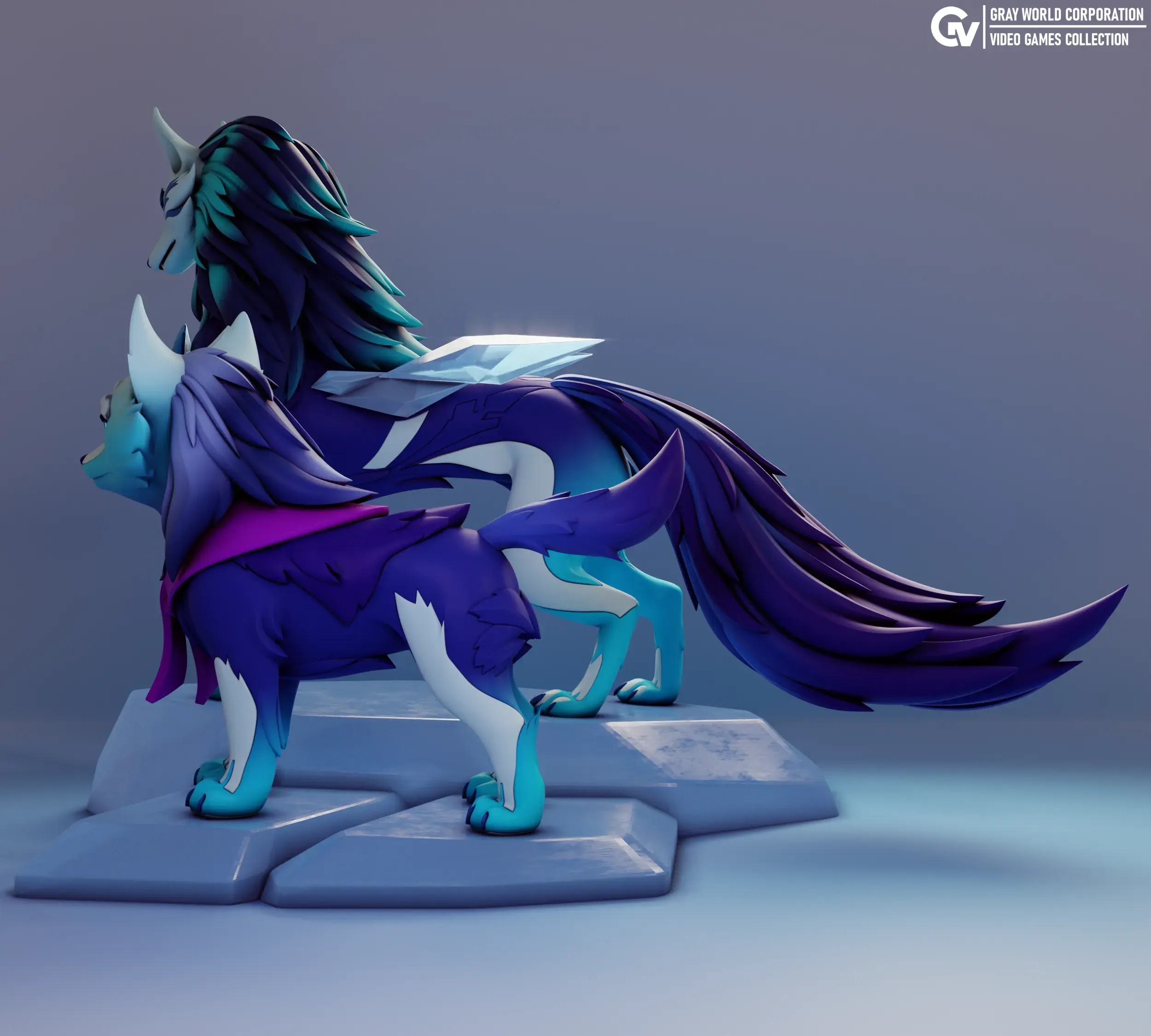 Characters & Creatures STL Download - Crystal Maiden Persona | Dota 2by ...