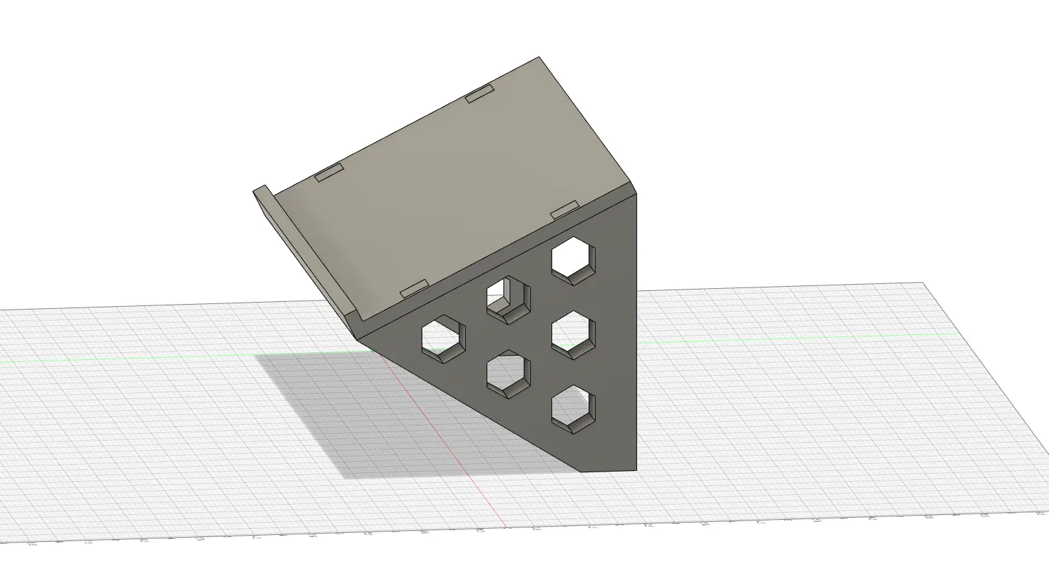 Free Home Decorations & Ornaments STL Download - Angled Shelfby Todd ...