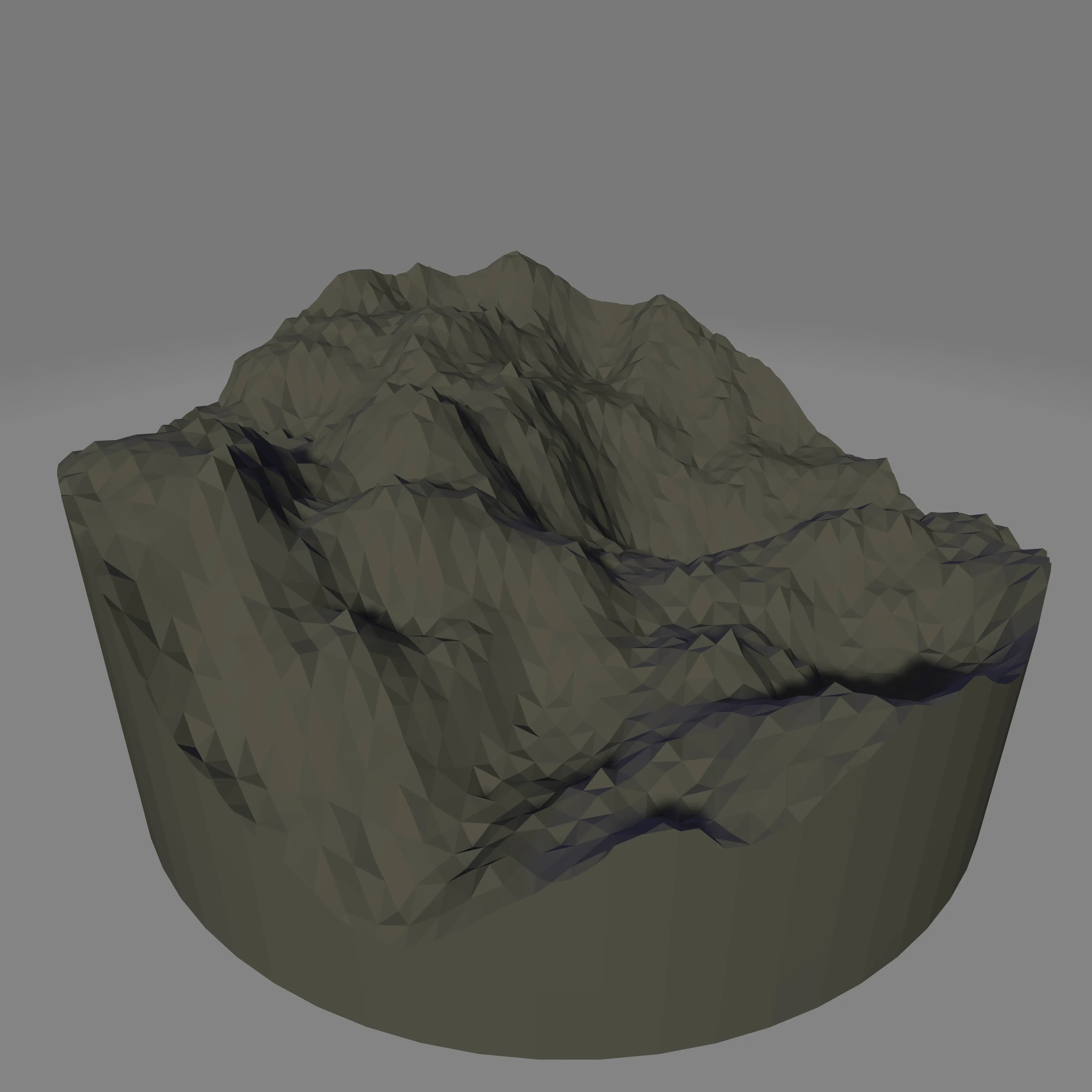 Props & Terrain STL Download - Model Base Smooth 2by Zurlingo-3D